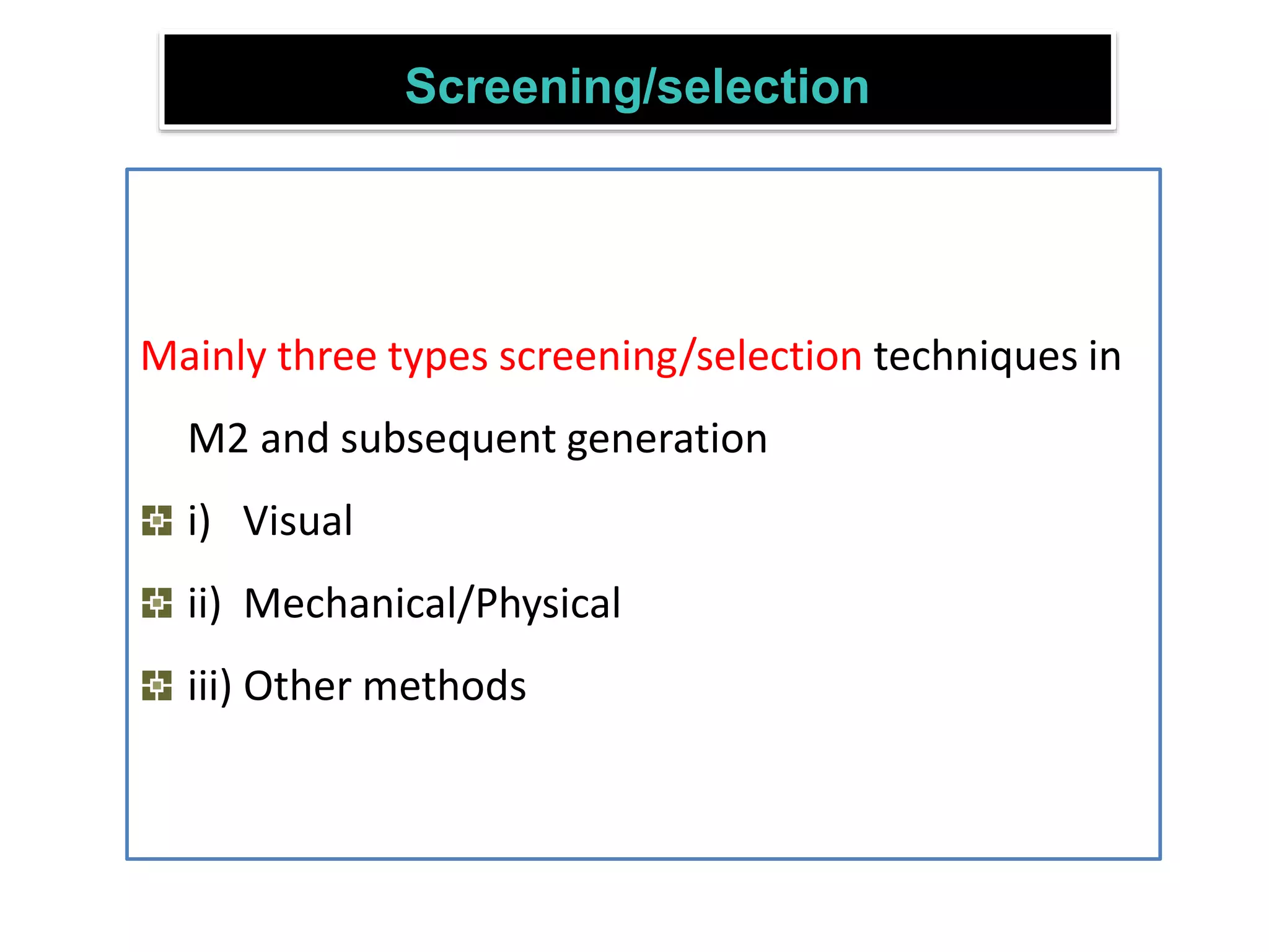 Mutation breeding ppt | PPTX