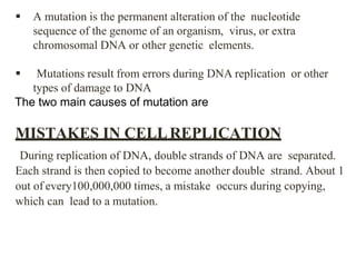 Mutation bsc | PPTX