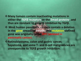 Mutation causing loss of cell cycle | PPTX