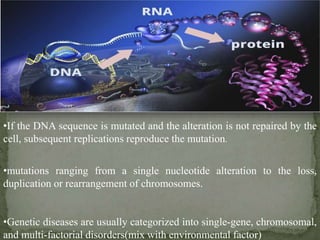 Mutation detection methods in genetic disorders | PPTX