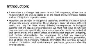 Mutation i 2018 | PPTX