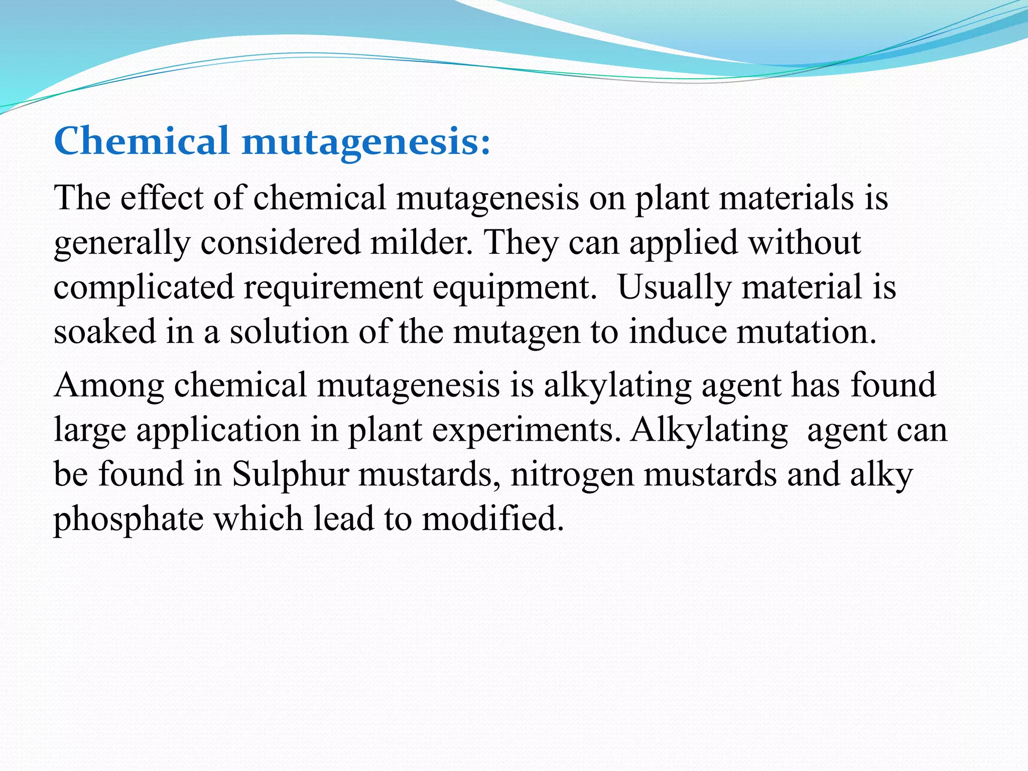 Mutation of plant breeding | PPTX