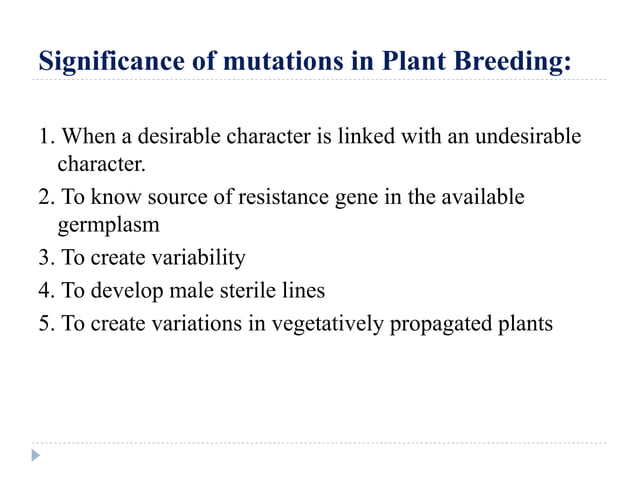 Mutation & its detection | PPTX