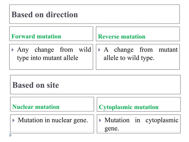 Mutation & its detection | PPTX