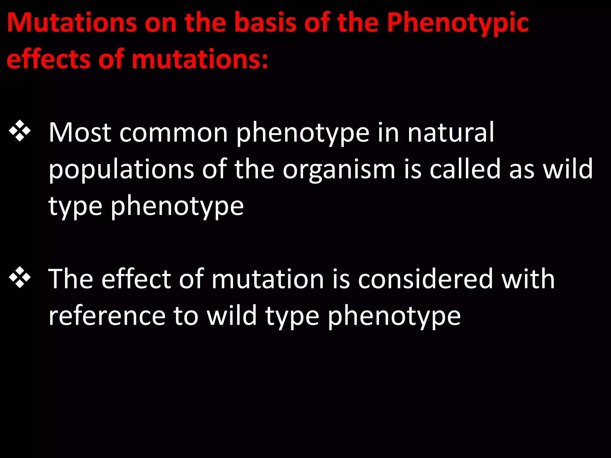Mutation & its types | PPT