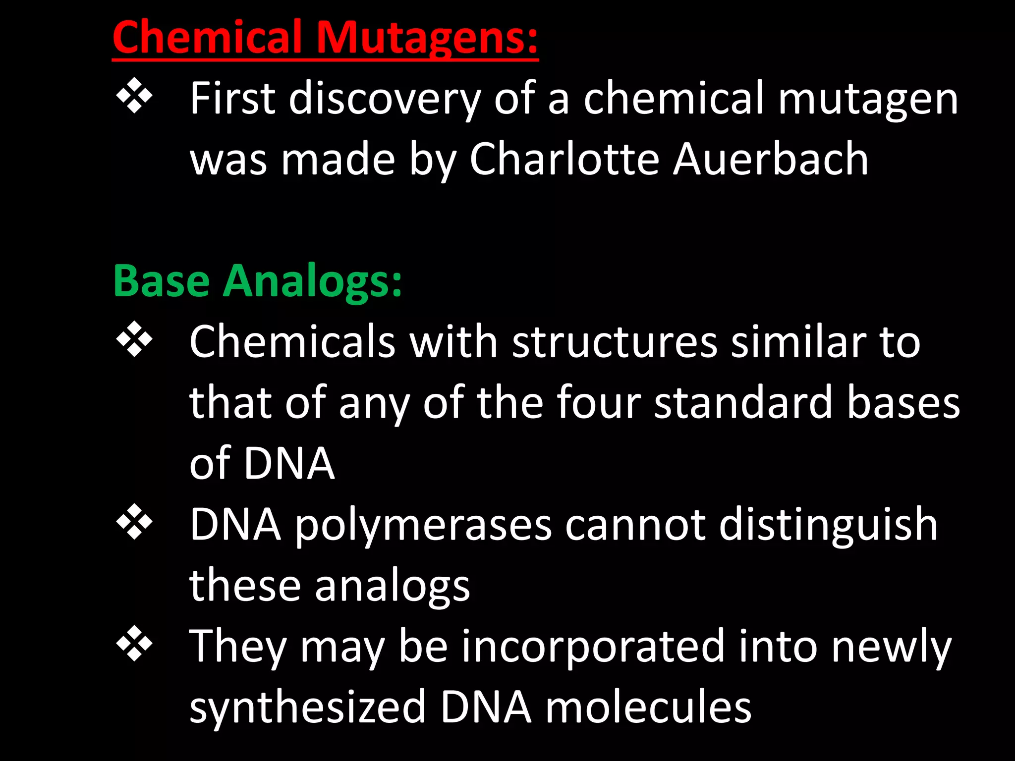 Mutation & its types | PPT