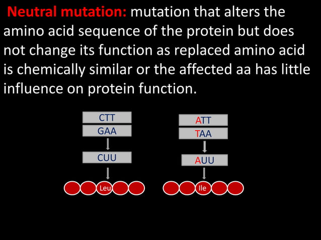 Mutation & its types | PPT | Chemistry | Science