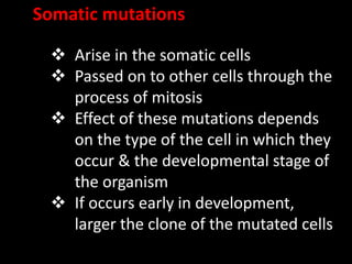 Mutation & its types | PPT