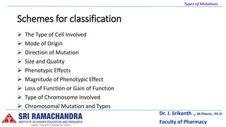 Mutation & its types | PDF