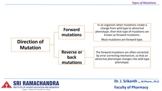 Mutation & its types | PDF