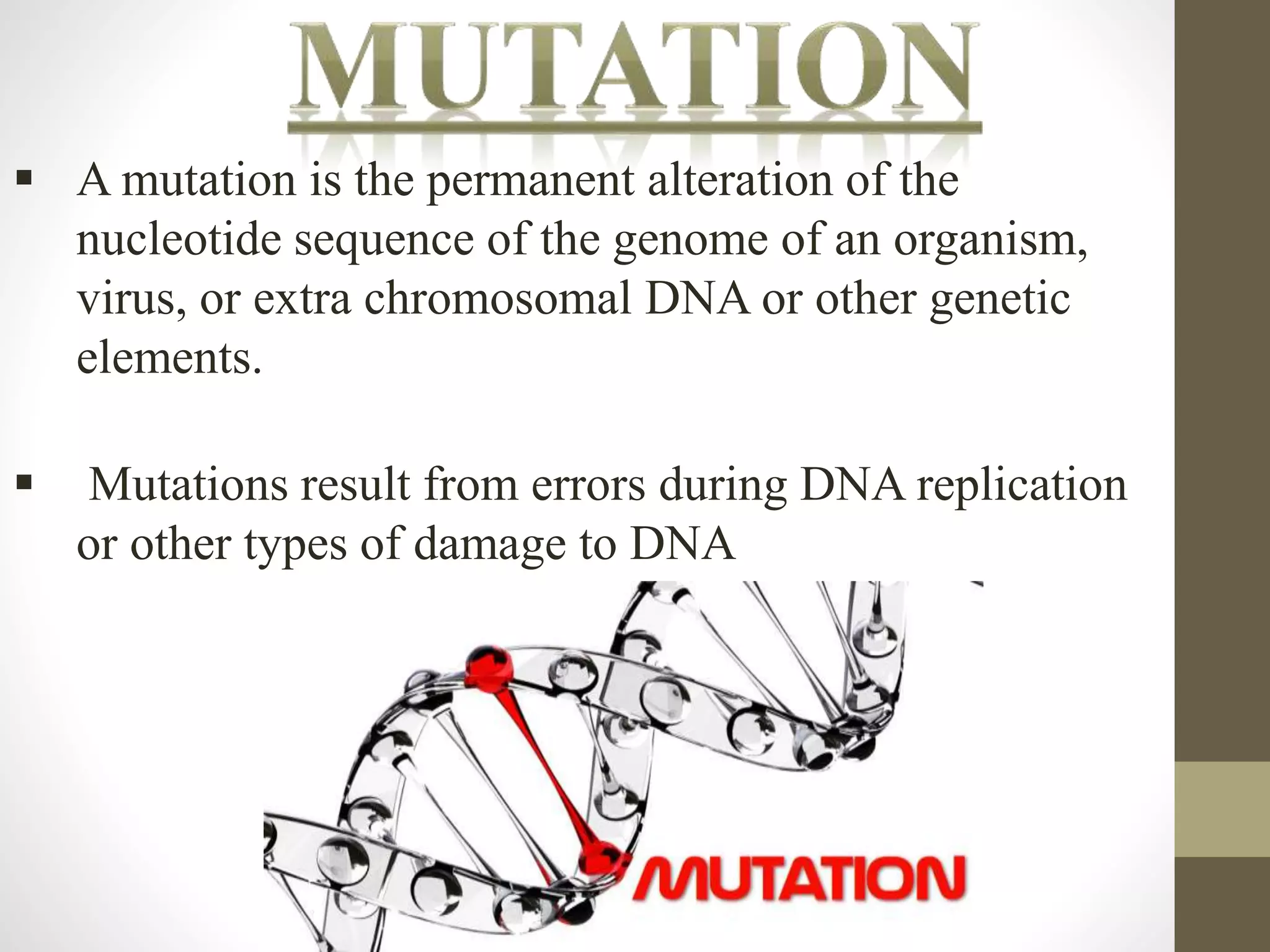 Mutation | PPTX