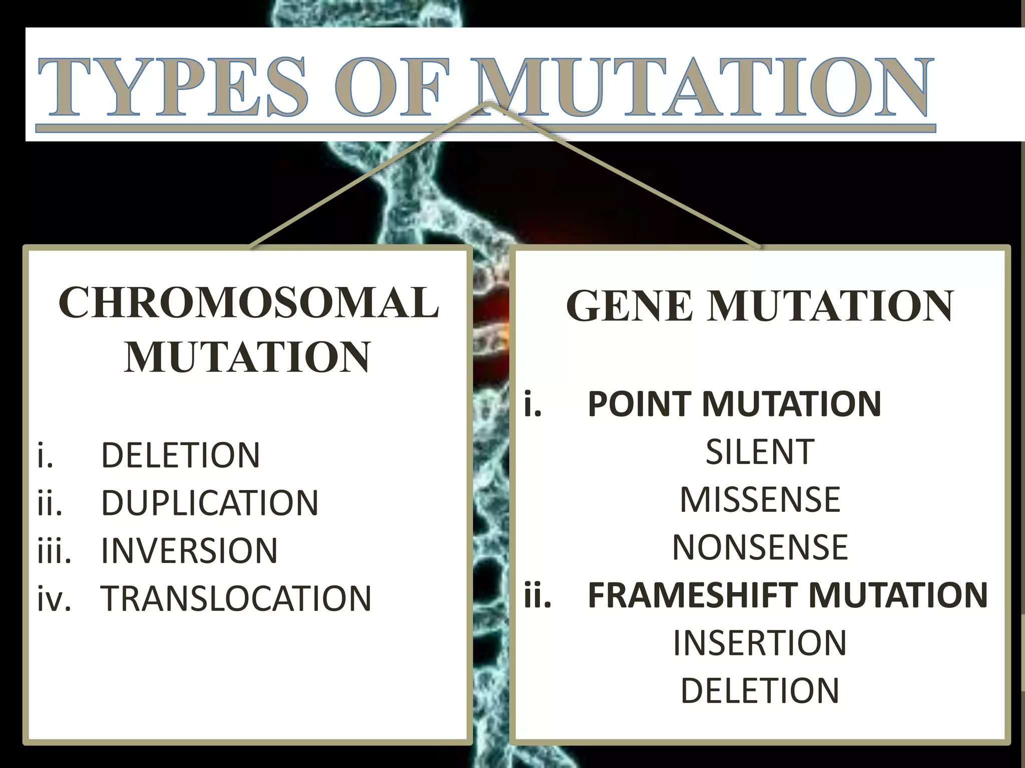 Mutation | PPTX