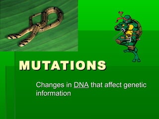 Mutations | PPT