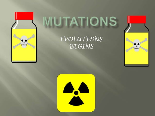 Mutations | PPSX | Genetics | Science