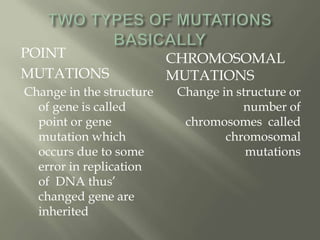 Mutations | PPT