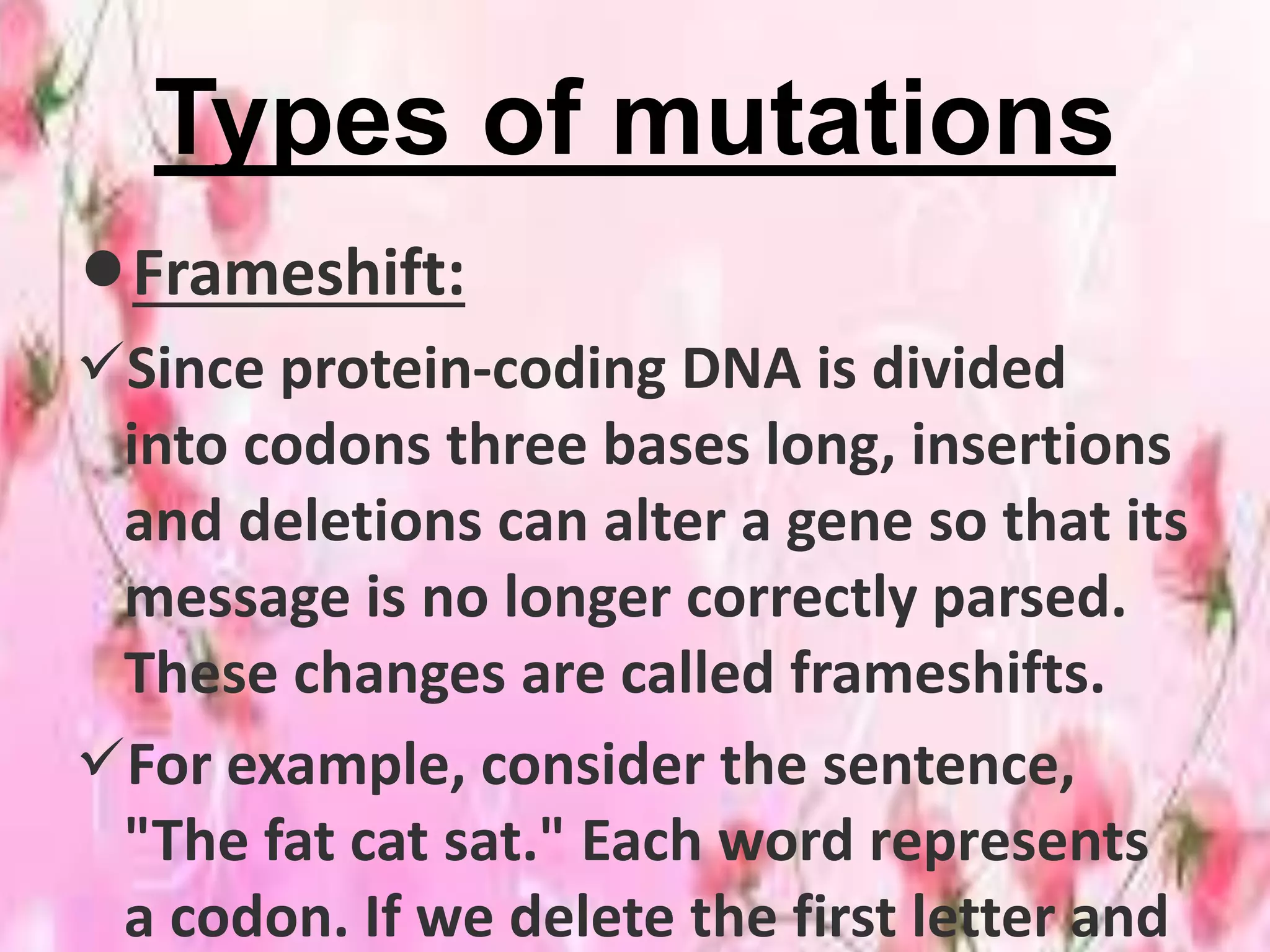 Mutations and Related diseases | PPTX
