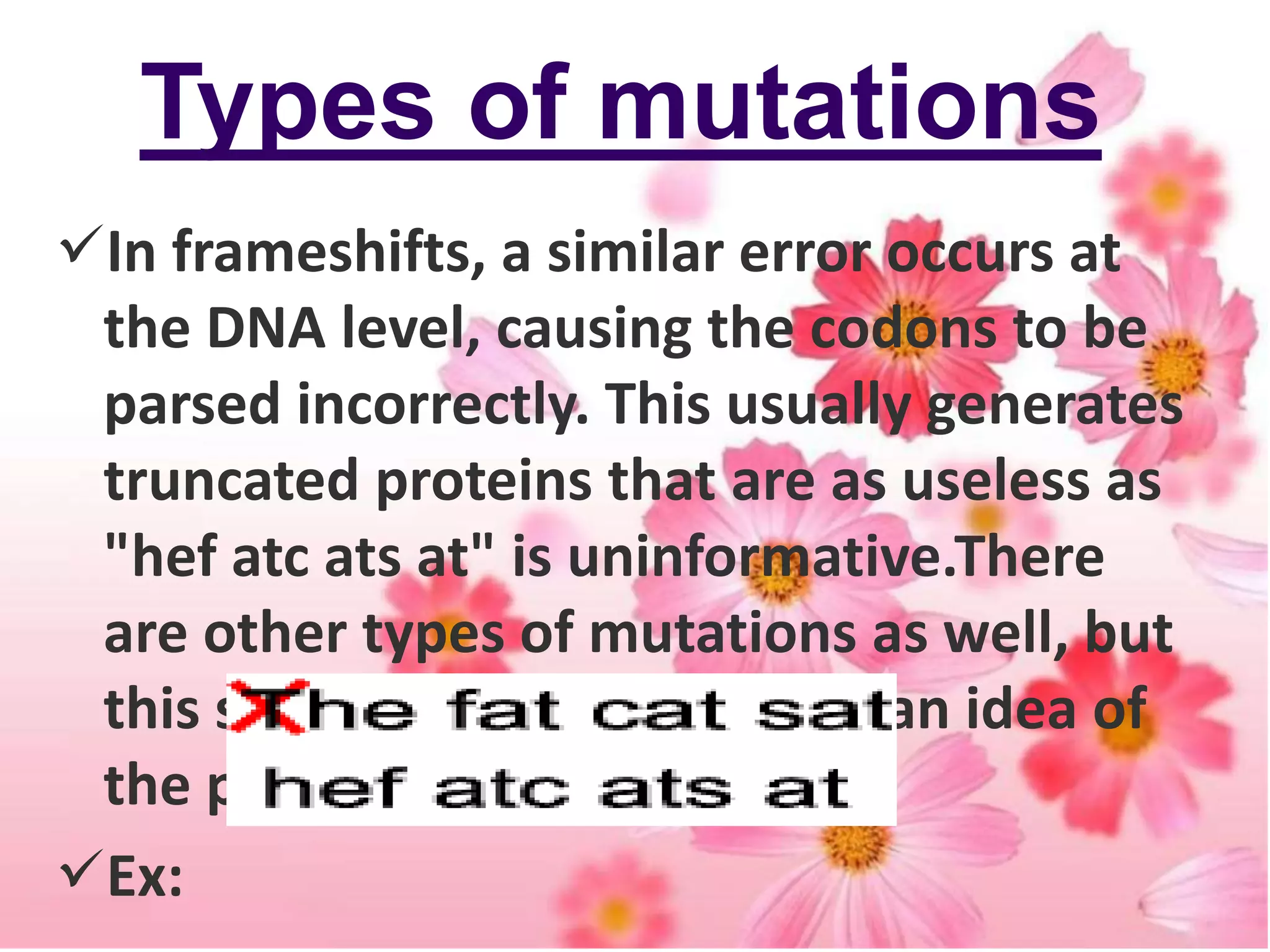 Mutations and Related diseases | PPTX