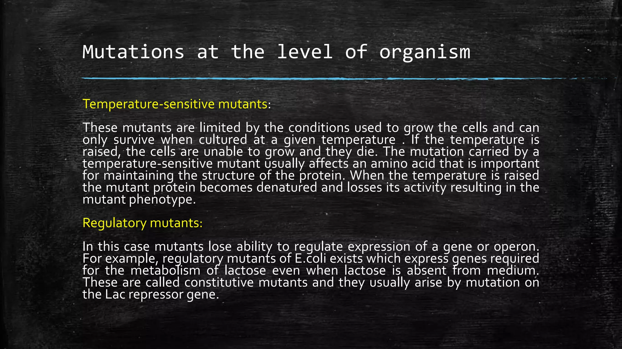 Mutations | PPTX