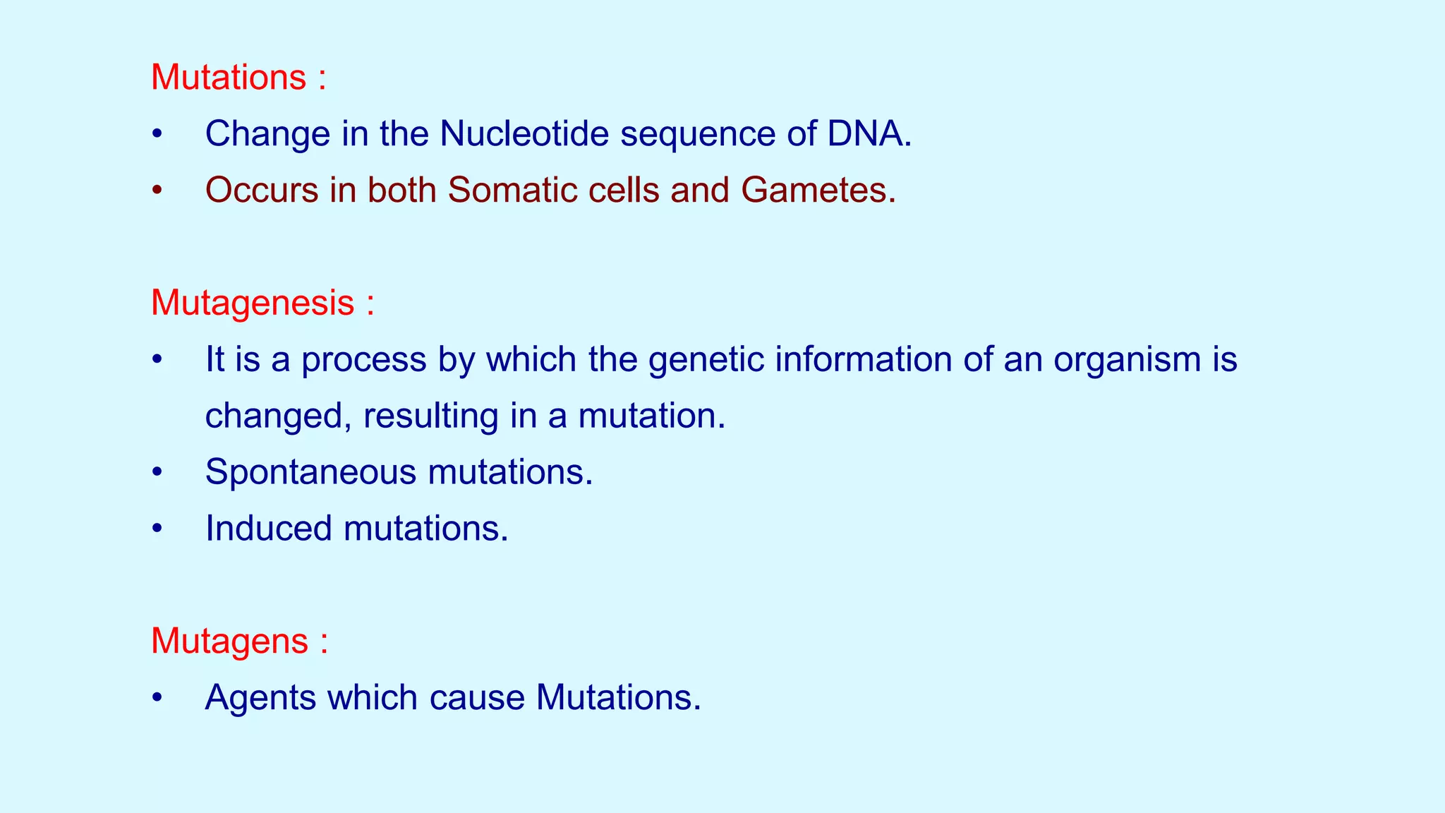Mutations | PPT