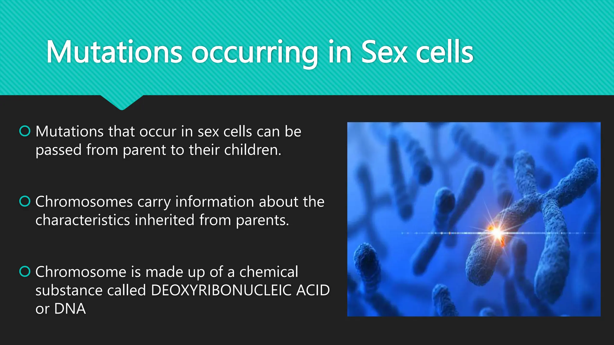 Science Mutations That Occur In Sex Cells Pptx Infertility Reproductive Health