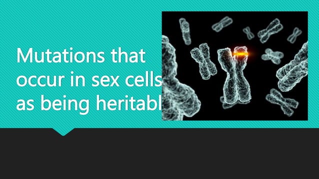 Science Mutations That Occur In Sex Cells Pptx Infertility Reproductive Health