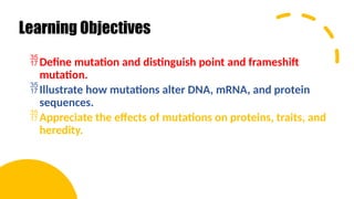 DNA, rna, mutations powerpoint.......... | PPTX