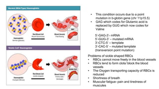 Mutations and disorders | PPTX