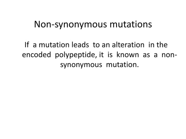 Mutations And Mutagenesis Mph 19 1 15