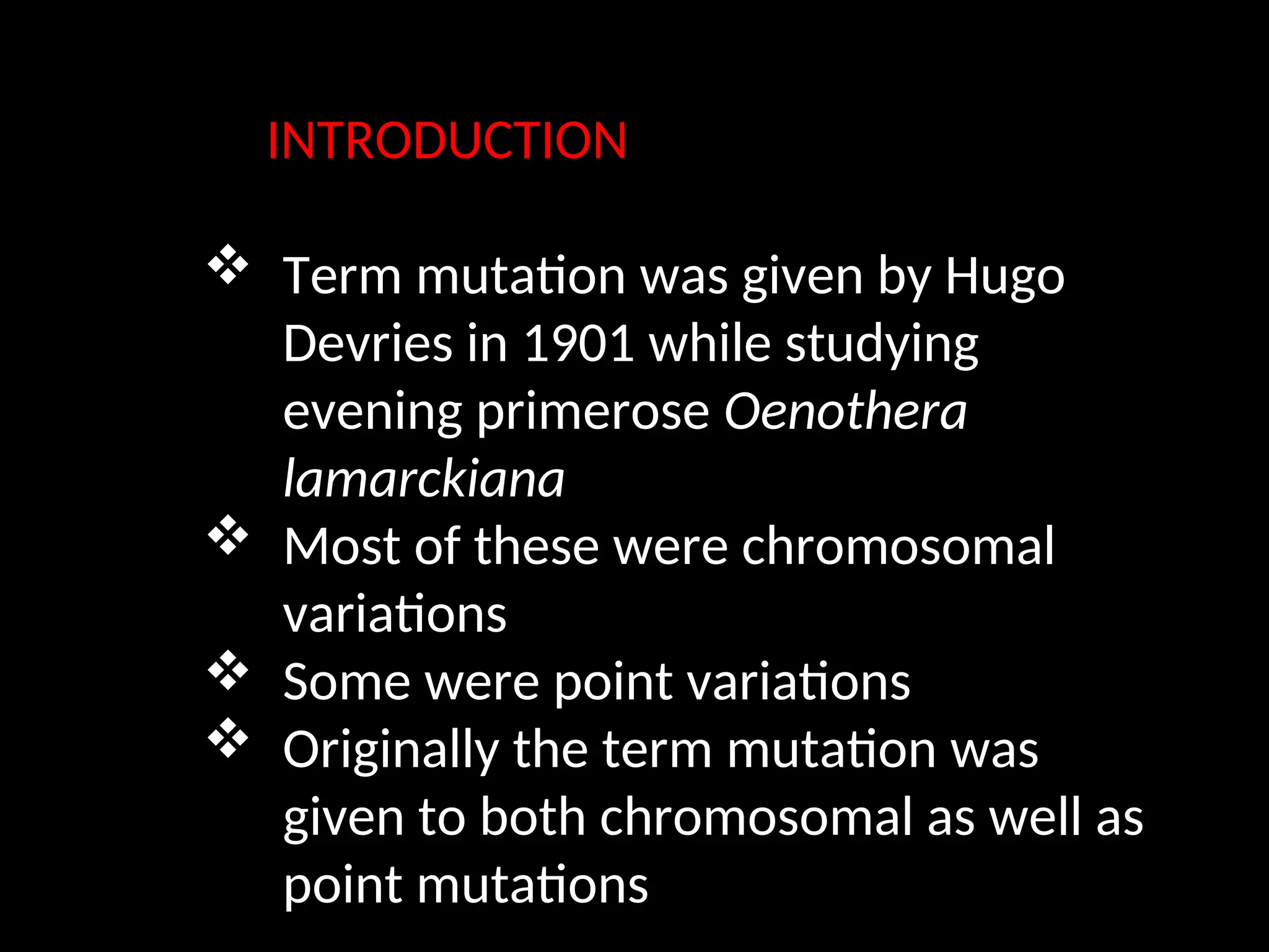 MUTATIONS AND MUTAGENS in animals and the causitive agents | PPT
