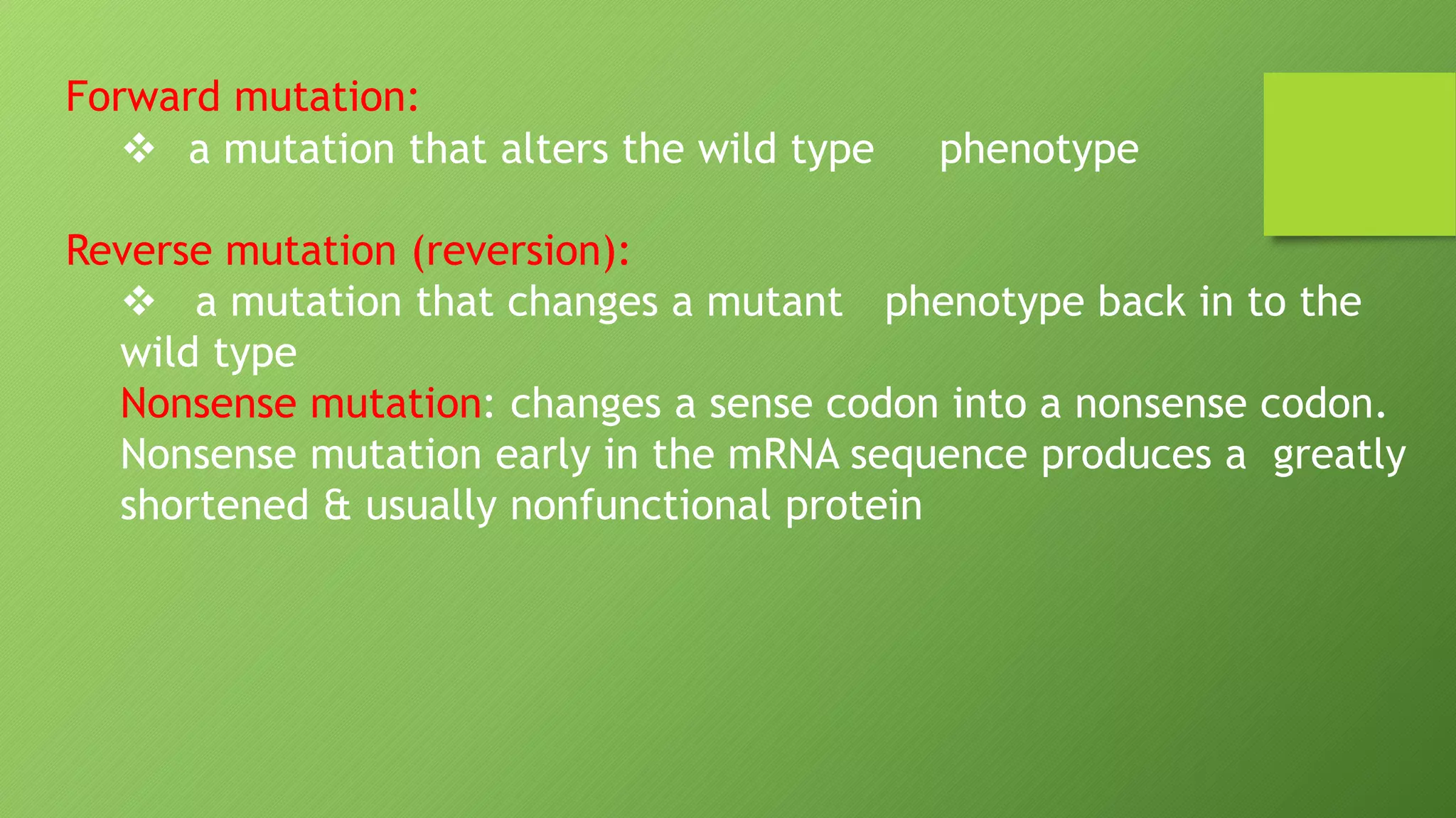 mutations by Yalavarthi nagaraju.pptx