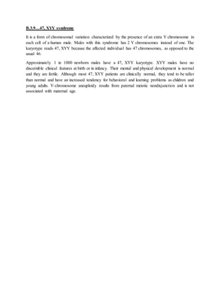 Mutations due to alterations in chromosome number | DOCX