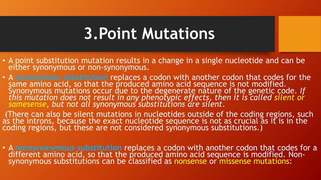 Mutations,natural selection and speciation | PPTX