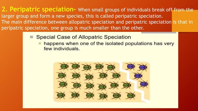Mutations,natural selection and speciation | PPTX