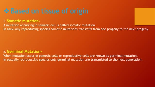 Mutations,natural selection and speciation | PPTX