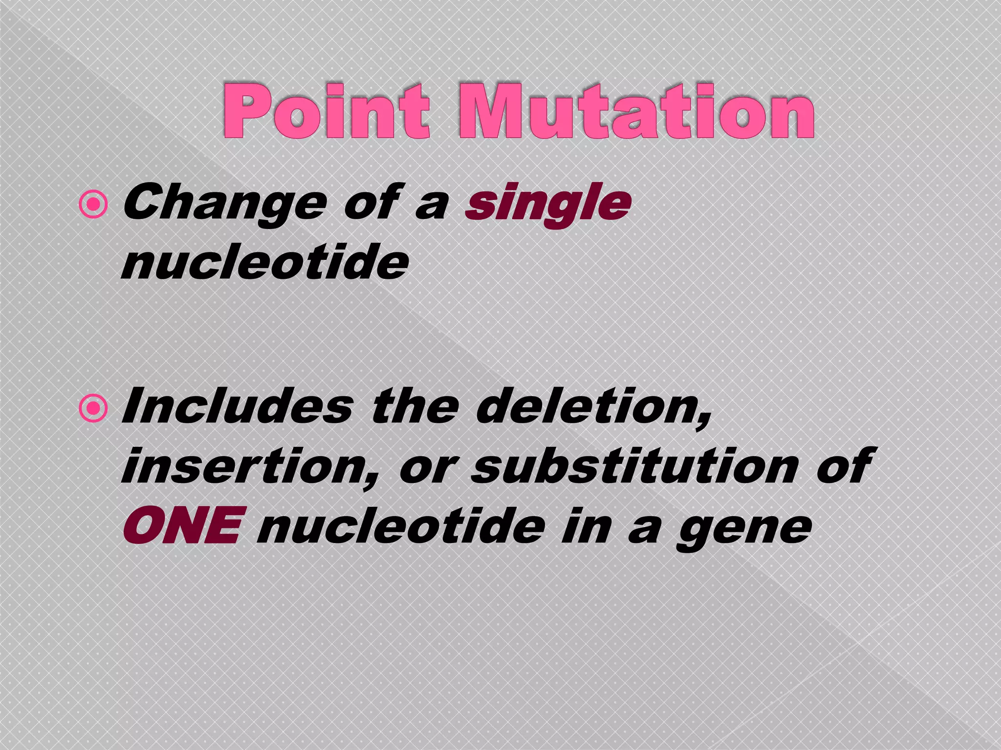 Mutations powerpoint | PPTX