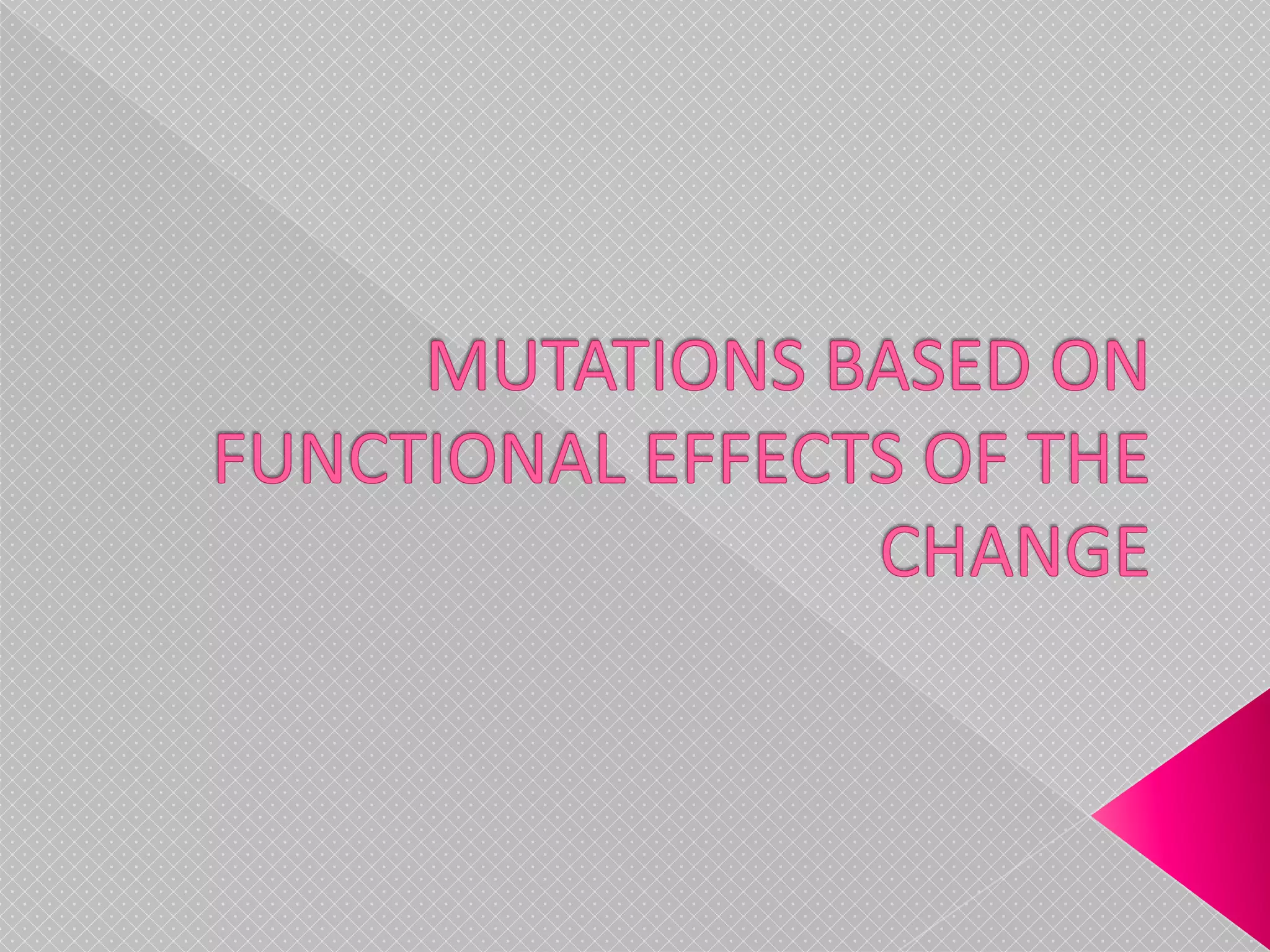 Mutations powerpoint | PPTX