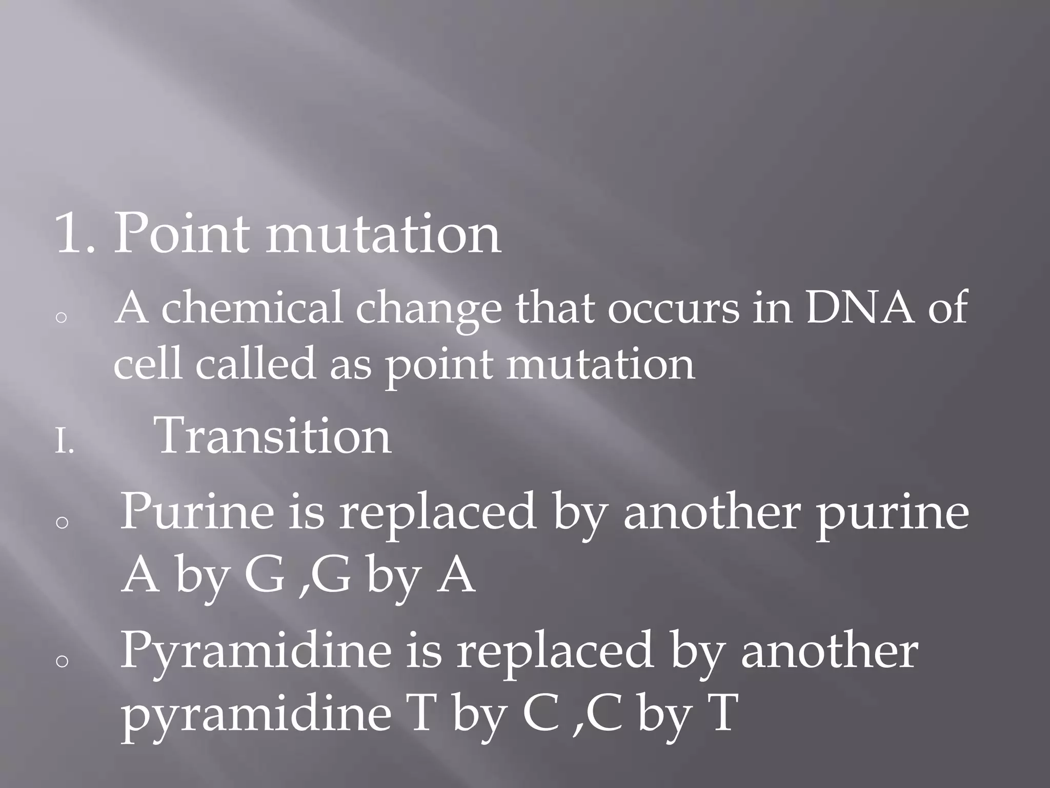 Mutations | PPT