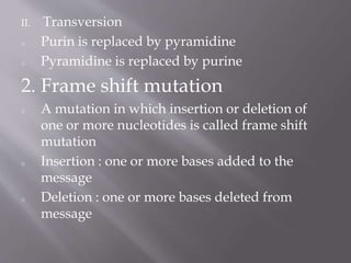 Mutations | PPT