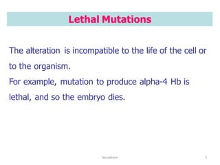 Mutations- Definition, Types with examples | PDF