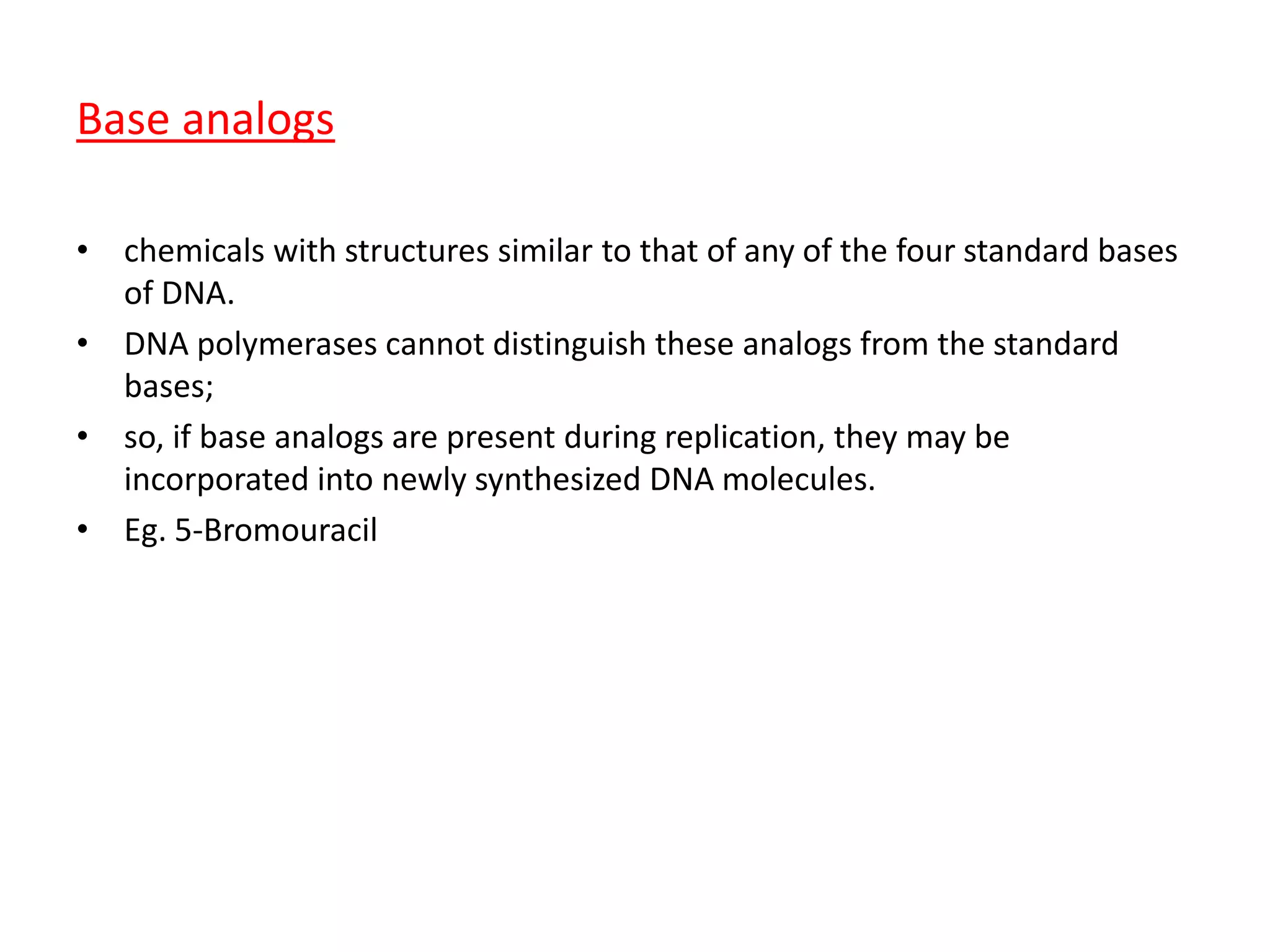 Spontaneous and induced mutations | PPTX