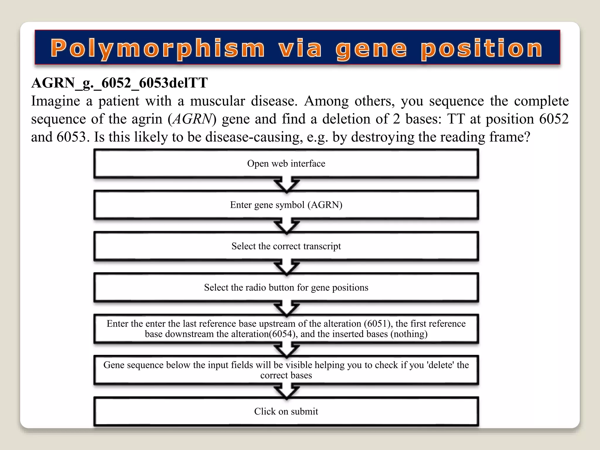 Mutation Taster Ppt Pptx