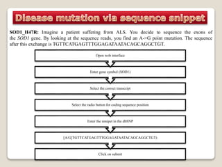 Mutation taster ppt | PPT