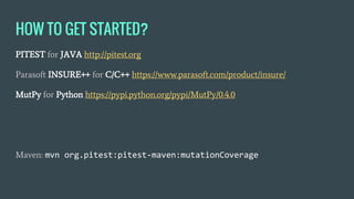 Mateusz Bryła - Mutation testing | PPT