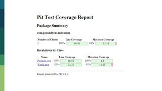 Mutation testing | PPT