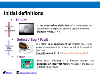 Avoiding paths from errors to failures | PPTX