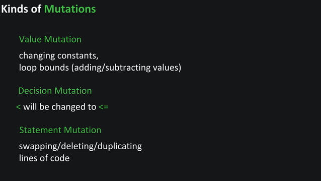 Mutation Testing Start Hunting The Bugs Pdf Web Development Internet