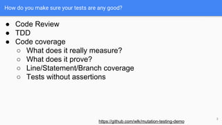 Mutation testing in Java | PDF | Genetics | Science