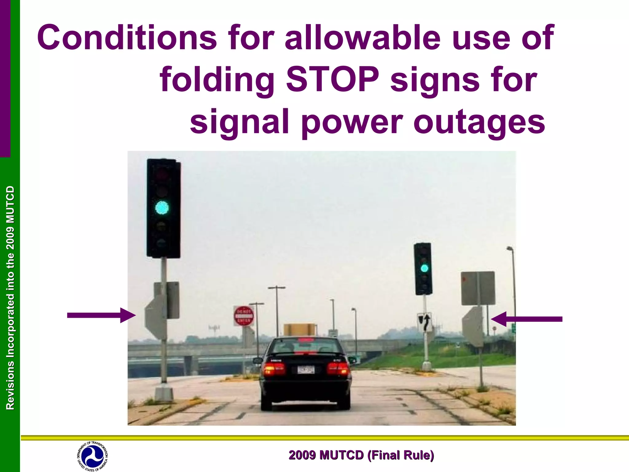 Regulatory signs, barricades, and Gates | PPT