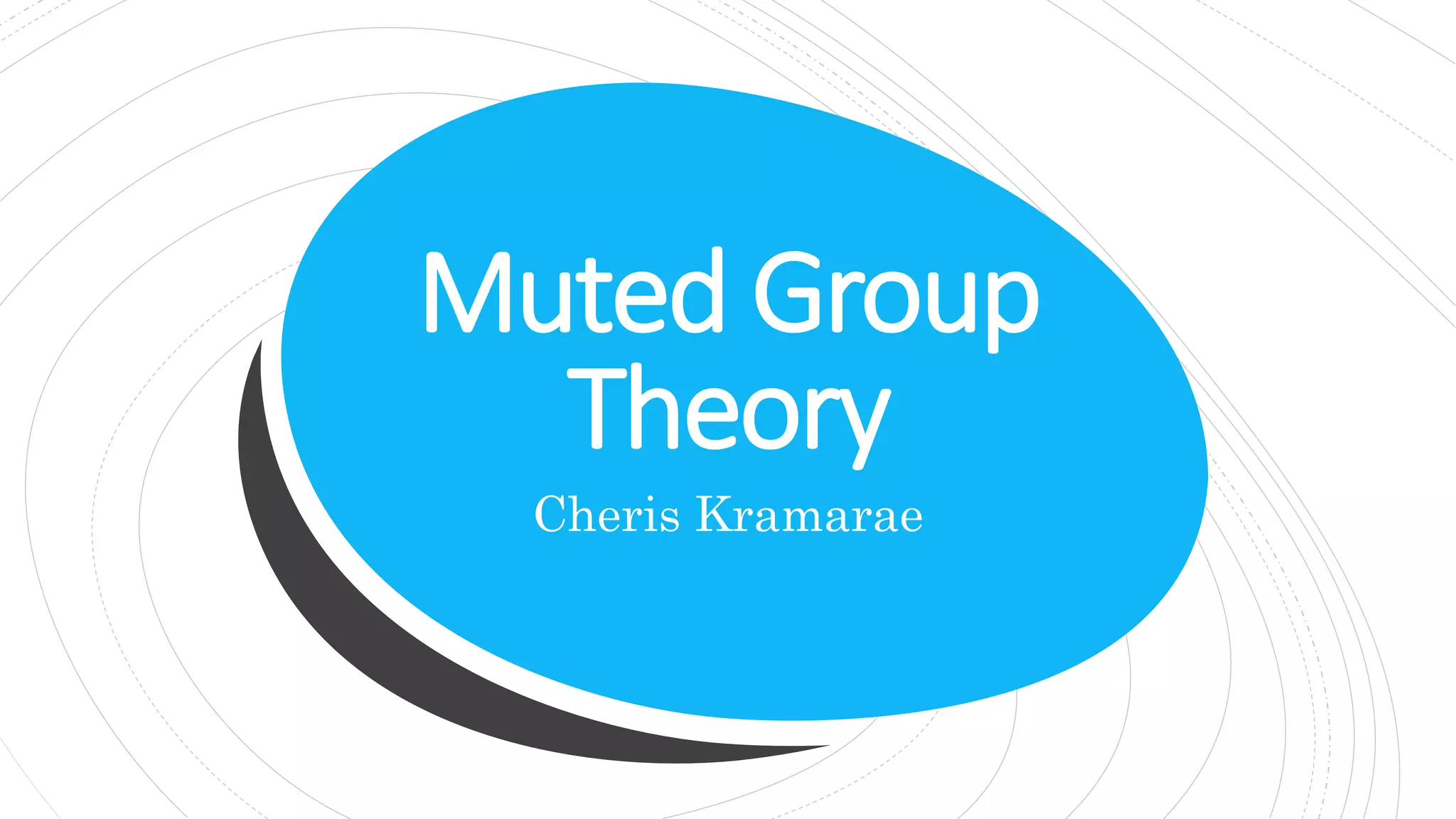 Muted group theory | PPTX