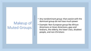 Muted group theory | NurSyazreen | PPT